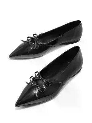VAGABOND SHOEMAKERS Hermine Pointed-toe Ballet Flats - Blue