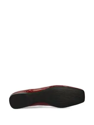 VAGABOND SHOEMAKERS Delia Patent Leather Ballet Flats - Red