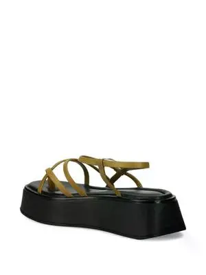 VAGABOND SHOEMAKERS Courtney Crossover-strap Platform Sandals