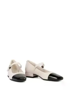VAGABOND SHOEMAKERS 25mm Debbi Buckle-strap Cap-toe Pumps