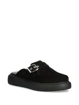 VAGABOND SHOEMAKERS Blenda Buckle-detail Platform Mules