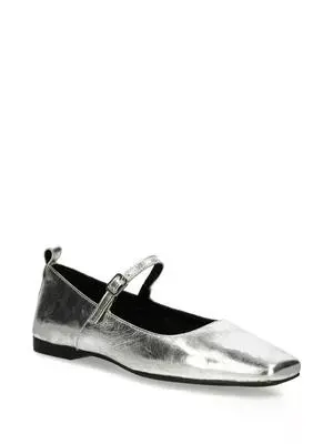 VAGABOND SHOEMAKERS Delia Buckle-strap Square-toe Ballet Flats