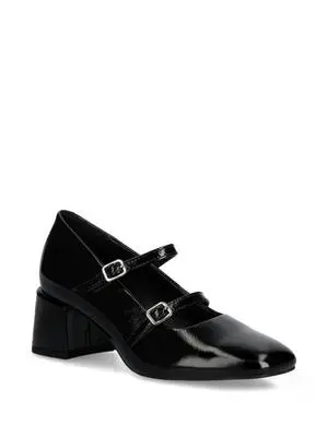 VAGABOND SHOEMAKERS Adison 55mm Double-buckle Patent Pumps