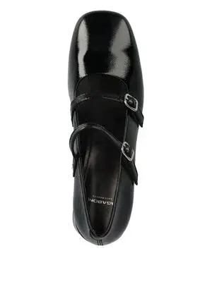 VAGABOND SHOEMAKERS Adison 55mm Double-buckle Patent Pumps