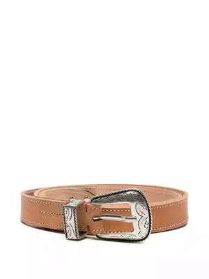 Eleventy Leather Belt - Neutrals
