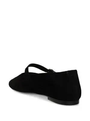 VAGABOND SHOEMAKERS Jolin Buckle-strap Ballet Flats - Black