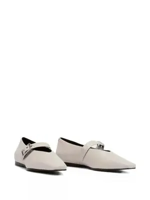 VAGABOND SHOEMAKERS Wioletta Buckle-fastening Ballet Flats - Neutrals