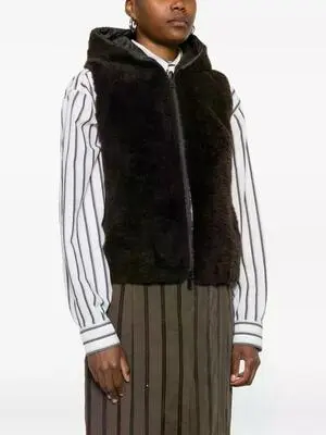 Brunello Cucinelli Hooded Faux-fur Gilet