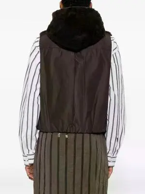 Brunello Cucinelli Hooded Faux-fur Gilet
