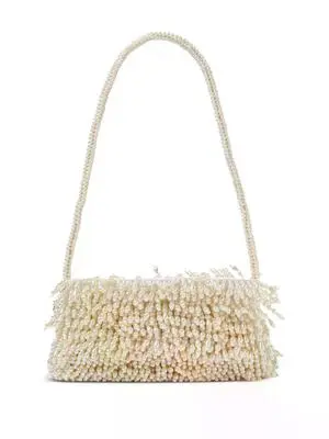 VANINA Cascade De Caresses Beaded-fringe Bag
