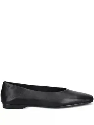 VAGABOND SHOEMAKERS Delia Square-toe Leather Ballet Flats