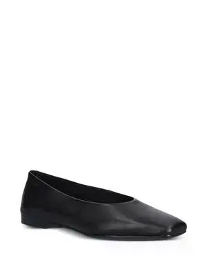 VAGABOND SHOEMAKERS Delia Square-toe Leather Ballet Flats