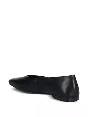 VAGABOND SHOEMAKERS Delia Square-toe Leather Ballet Flats
