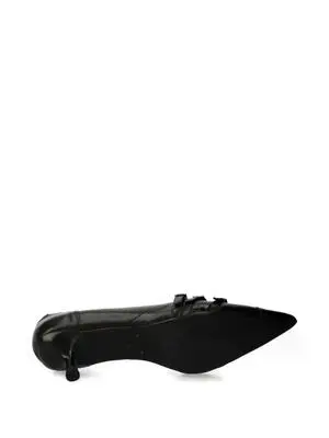 VAGABOND SHOEMAKERS 47mm Lykke Buckle-detail Pumps - Black