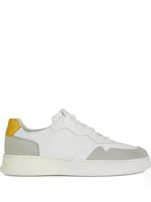 Geox Arvier Suede Leather Panel Sneakers