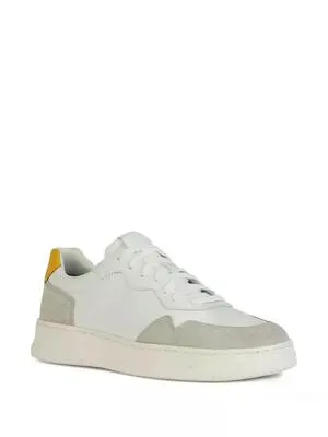 Geox Arvier Suede Leather Panel Sneakers