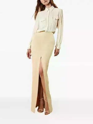 PRONOVIAS X Elisabetta Franchi Monica Maxi Dress - Neutrals