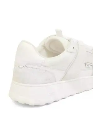 AMI Paris Cowhide Leather A Walk Sneakers - Neutrals