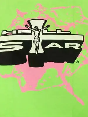 HELLSTAR Graphic-print T-shirt - Green