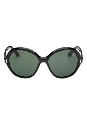 TOM FORD Round-frame Sunglasses - Black