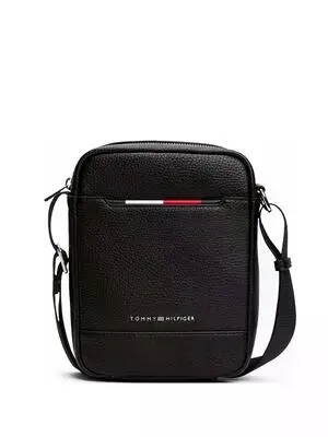 Tommy Hilfiger Zip-fastening Messenger Bag - Black