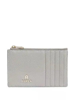 Furla Zip-top Cardholder Grey