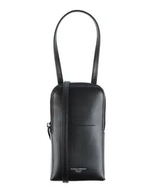 Dolce & Gabbana Calfskin Cover With Logo - Black