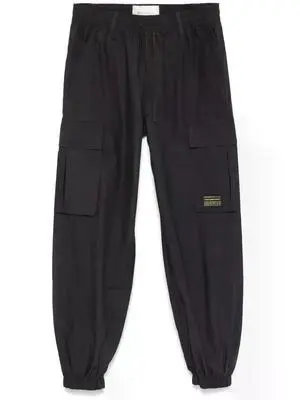 Champion Logo-patch Cargo Trousers - Blue