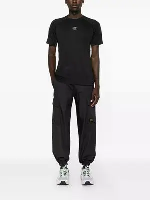 Champion Logo-patch Cargo Trousers - Blue