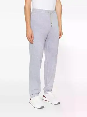 Brunello Cucinelli Drawstring Cotton Track Pants
