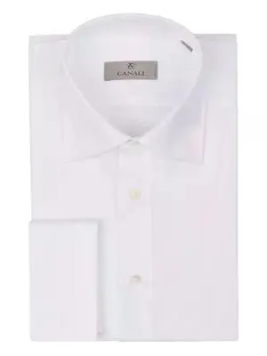 Canali Cotton Shirt - Neutrals