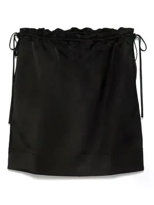 TOTEME Drawstring Mini Skirt