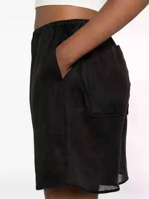 TOTEME Elasticated Ramie Shorts