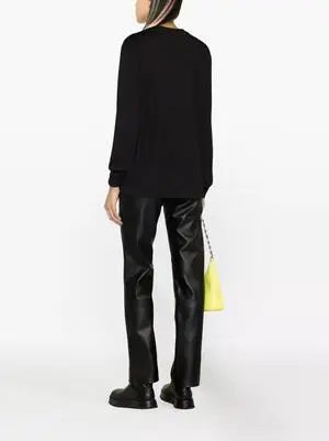 MSGM Logo-print Cotton T-shirt