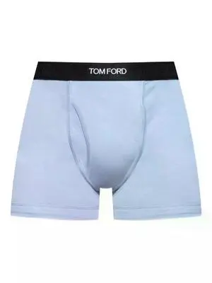 TOM FORD Branded-waistband Boxers - Blue