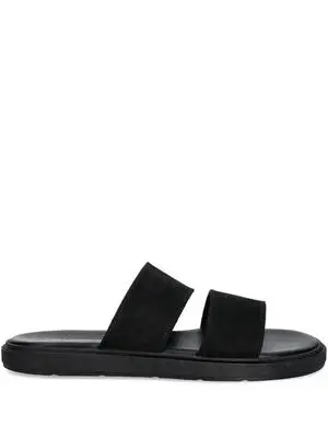 VAGABOND SHOEMAKERS Double-strap Slide Sandals - Black