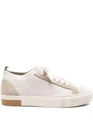 Eleventy Perforated Suede Trainers