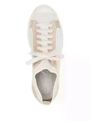 Eleventy Perforated Suede Trainers