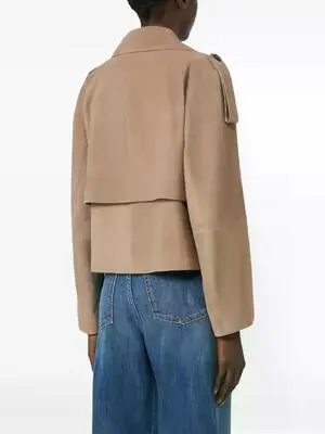 Max Mara Double-breasted Suede Jacket