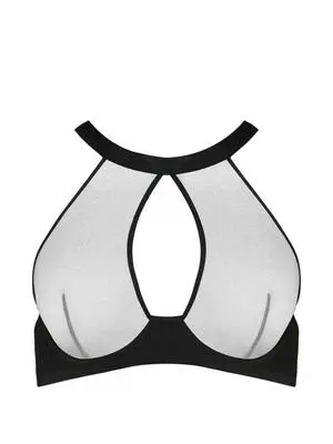 MAISON CLOSE Pure Tentation Plunge Bra - Black