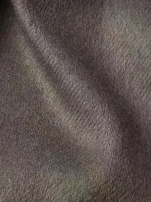 Prada Logo-plaque Silk-cashmere Scarf - Grey