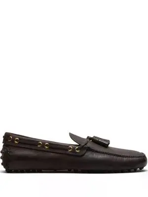 Car Shoe Tassel Leather Driving Shoes