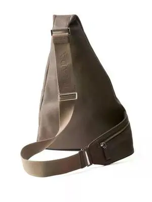 Prada Grained Leather Crossbody Bag