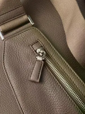 Prada Grained Leather Crossbody Bag