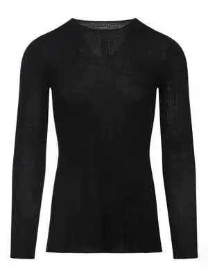 Rick Owens Ribbed Wool Sweater