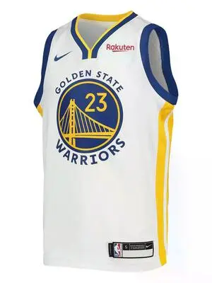 Nike Nba Gs Warriors Draymond Green Swingman Jersey - White