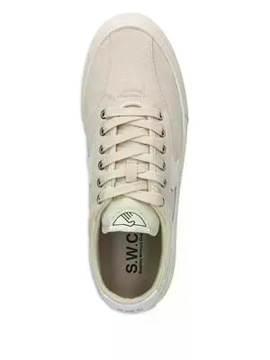 S.W.C STEPNEY WORKERS CLUB Dellow S-strike Canvas Trainers - Neutrals
