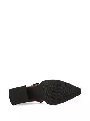 VAGABOND SHOEMAKERS 55mm Vivian Buckle-strap Block-heel Pumps