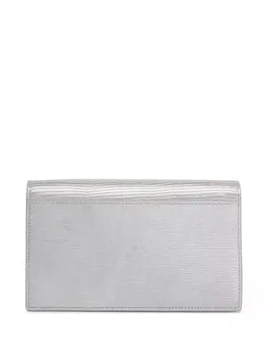 Akris Anouk Metallic Leather Clutch Bag