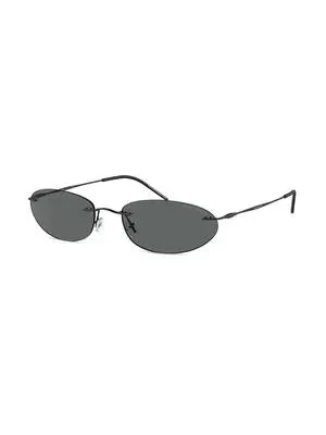 Giorgio Armani Oval Frame Sunglasses